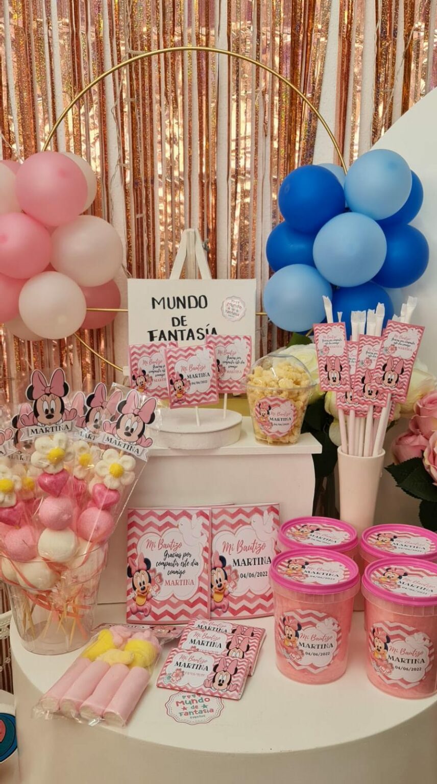 Pack Fiesta de Cumpleaños Comunión, Bautizo PROMO - Mundo de Fantasia ...